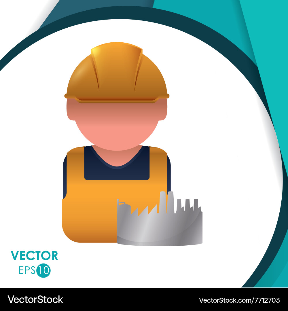 Construction and industry design Royalty Free Vector Image