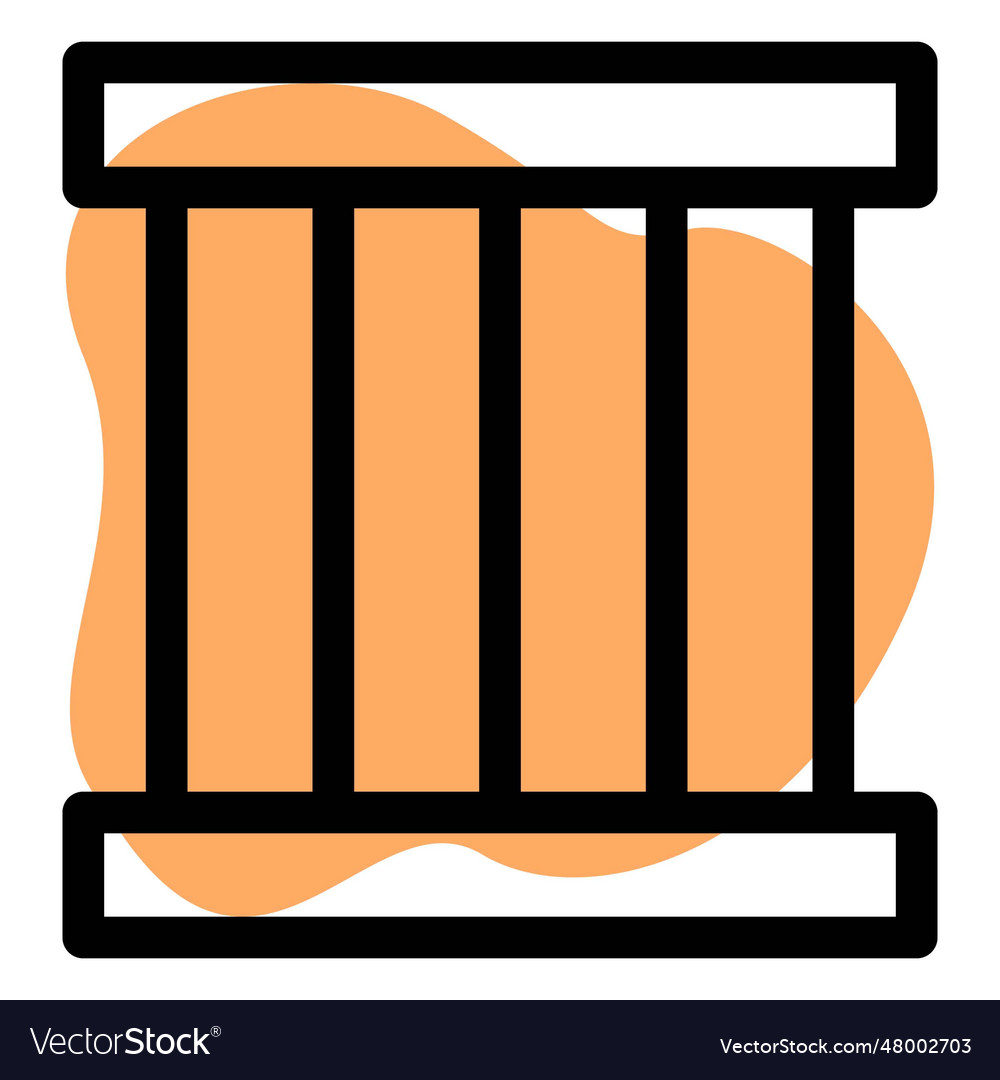 Jail a place for keeping prisoners Royalty Free Vector Image Jail a place for keeping prisoners Royalty Free Vector Image