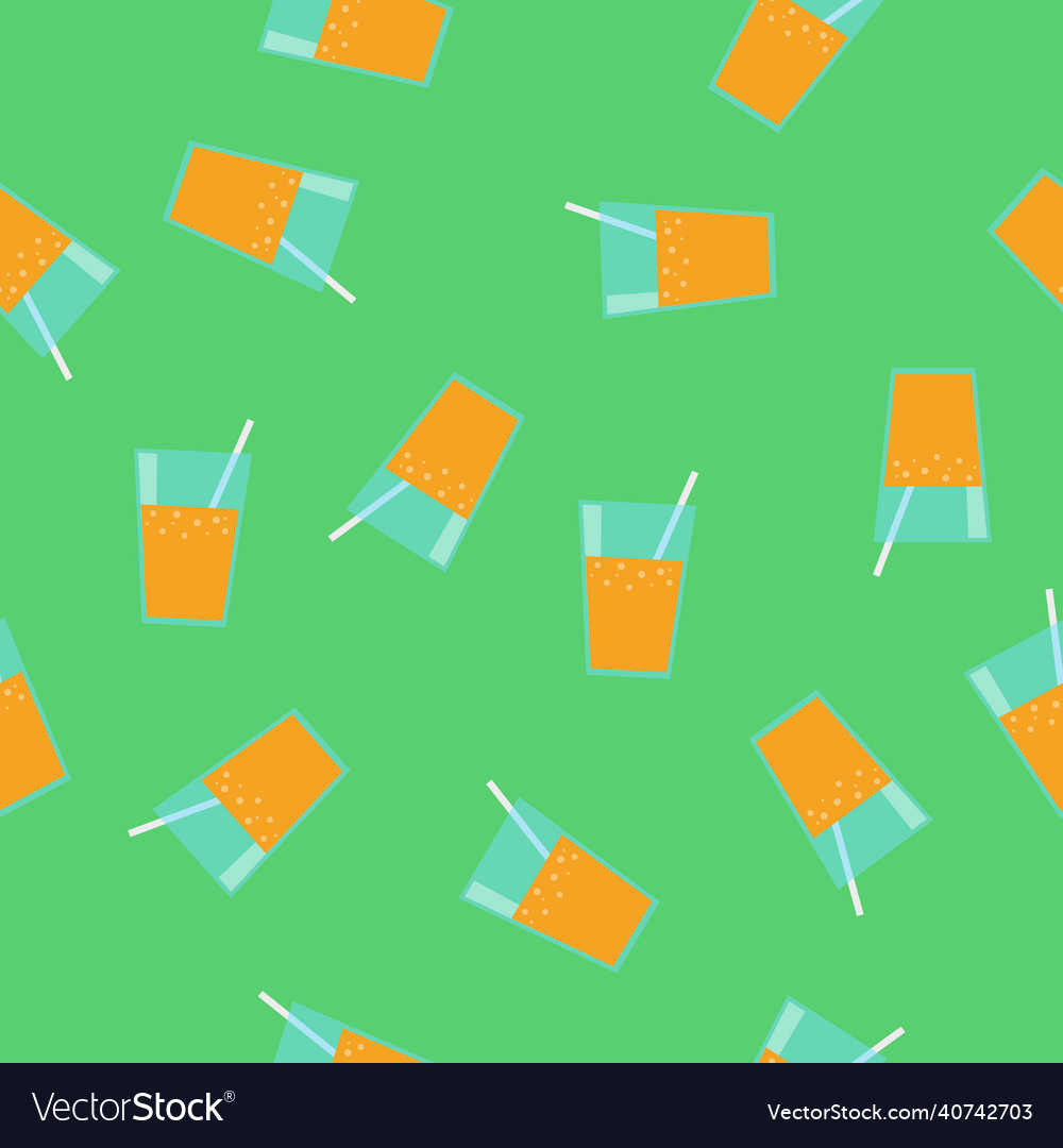 Juice pattern Royalty Free Vector Image - VectorStock