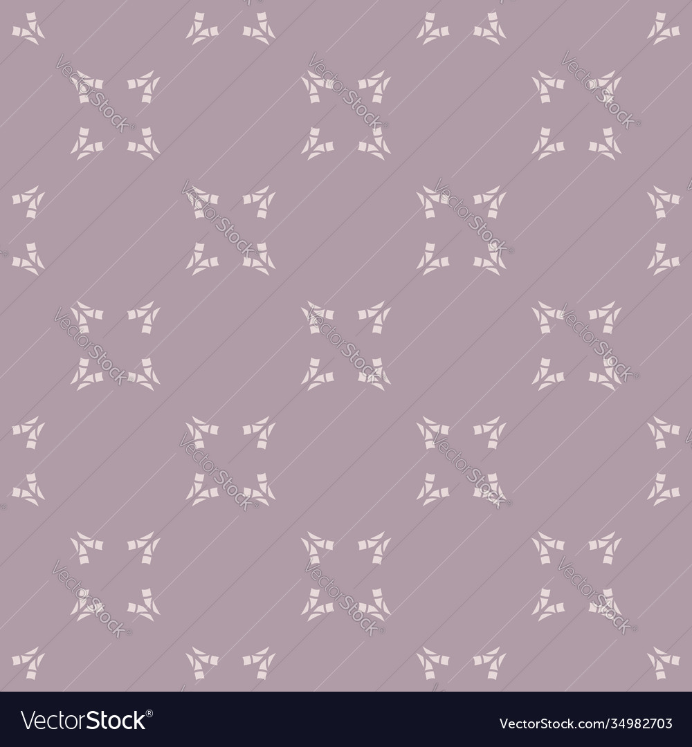 Subtle decorative seamless pattern Royalty Free Vector Image