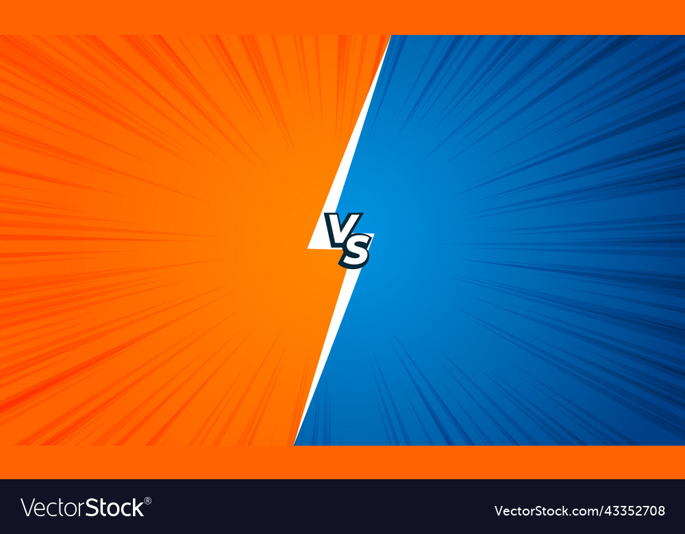 Comic book vs template background Royalty Free Vector Image