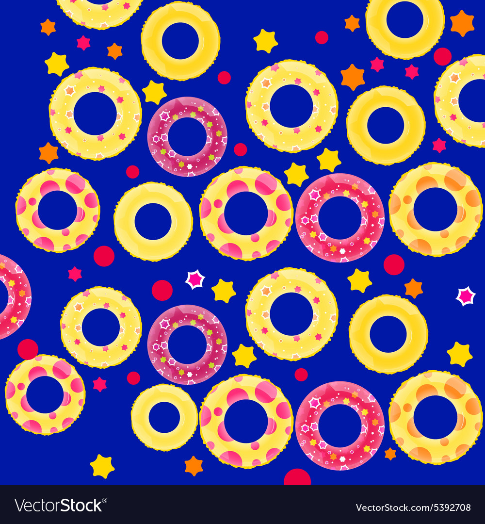 Inflatable circles pattern Royalty Free Vector Image