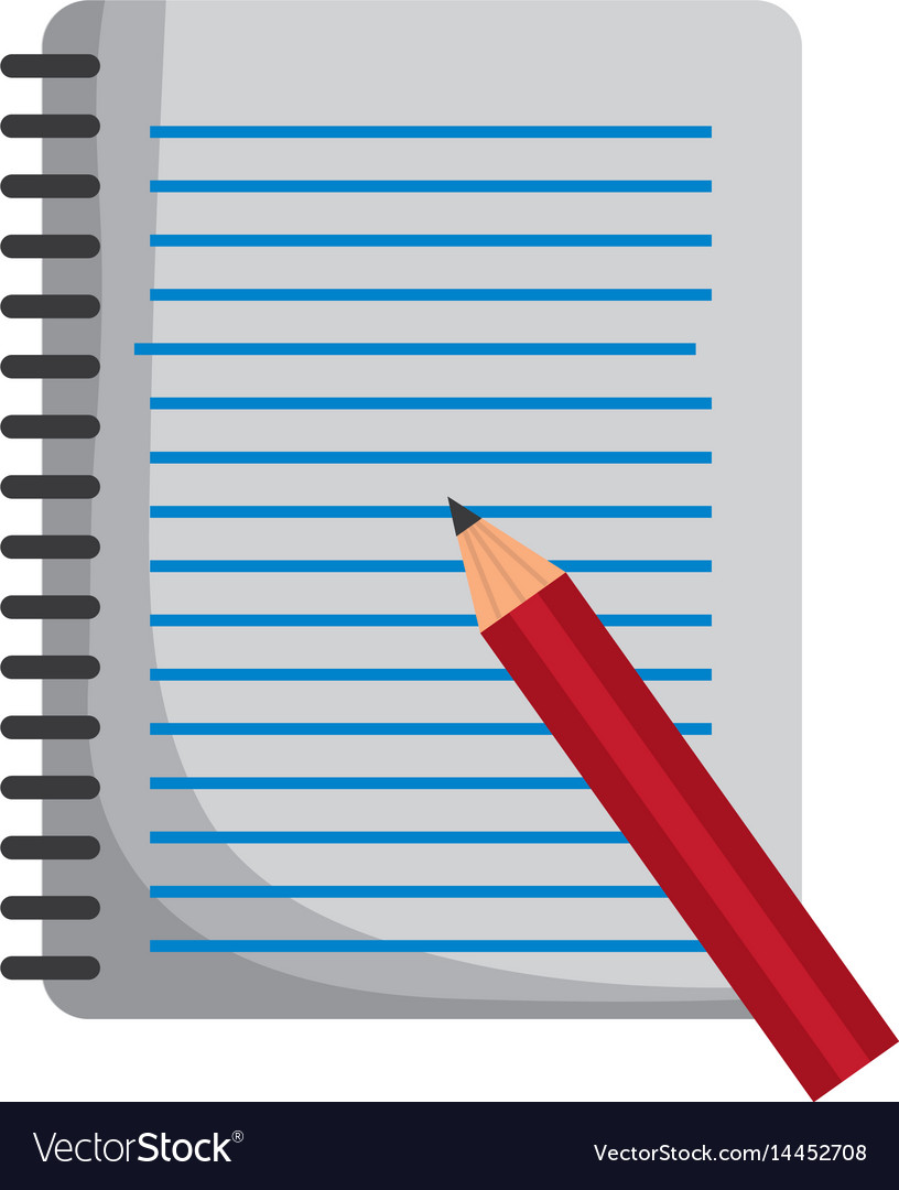 Notebook icon image Royalty Free Vector Image - VectorStock