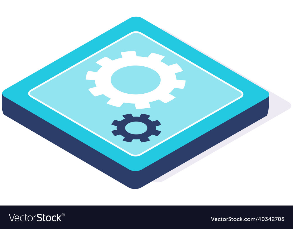 Smartphone customization application icon mobile Vector Image