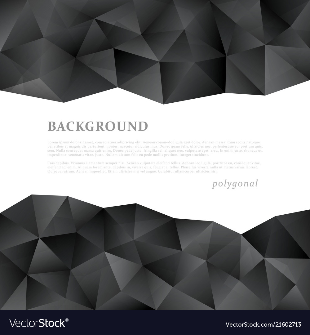 Abstract triangular banner Royalty Free Vector Image