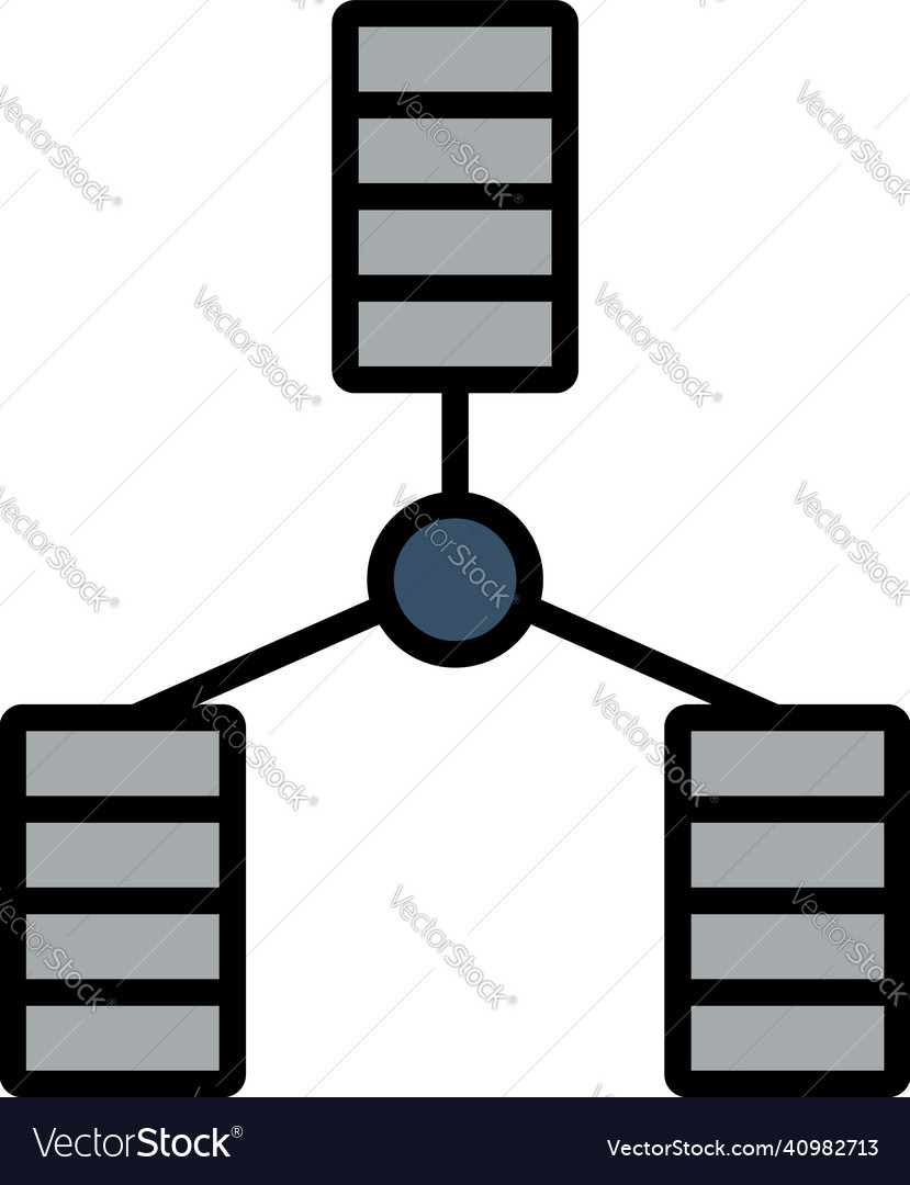 Database icon Royalty Free Vector Image - VectorStock