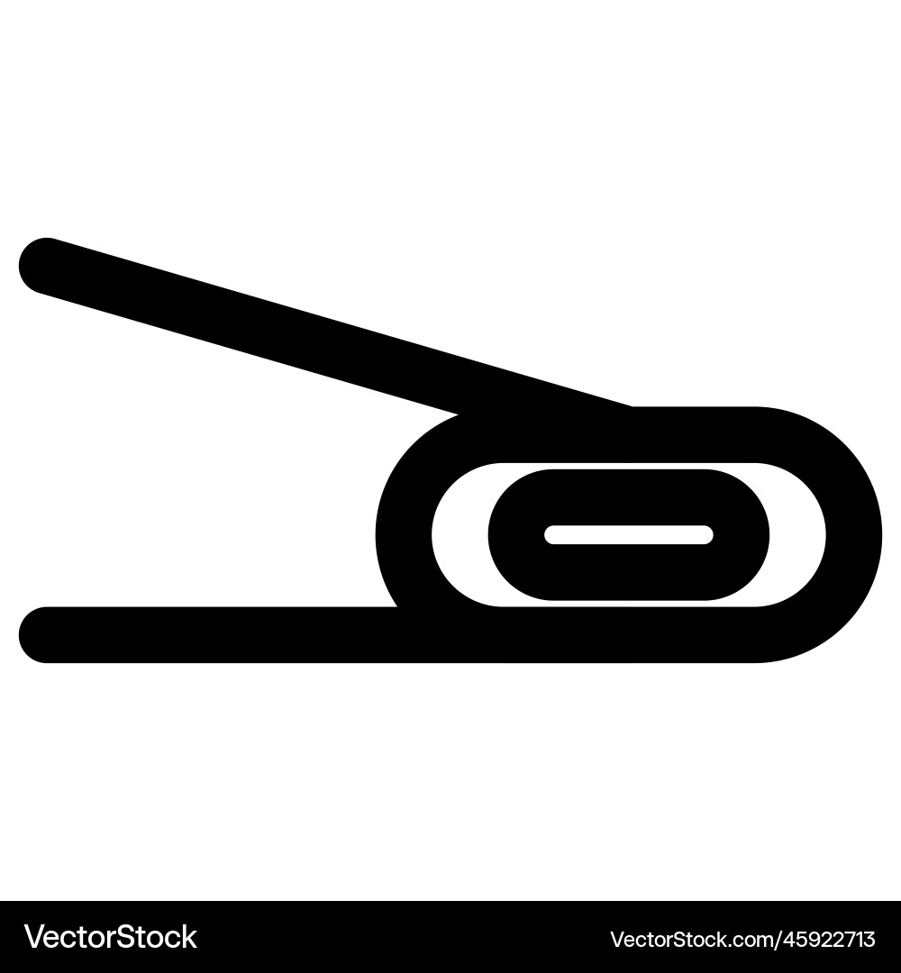 Jianbing crepes outline icon Royalty Free Vector Image
