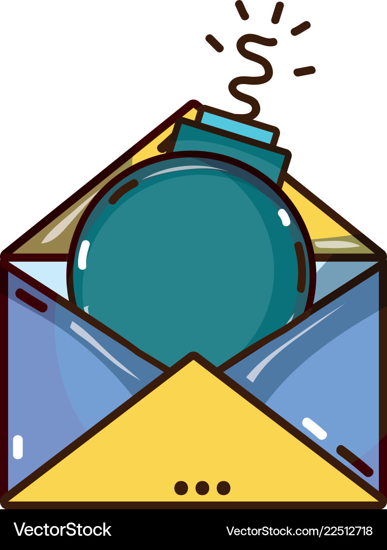 Cyber security technology Royalty Free Vector Image