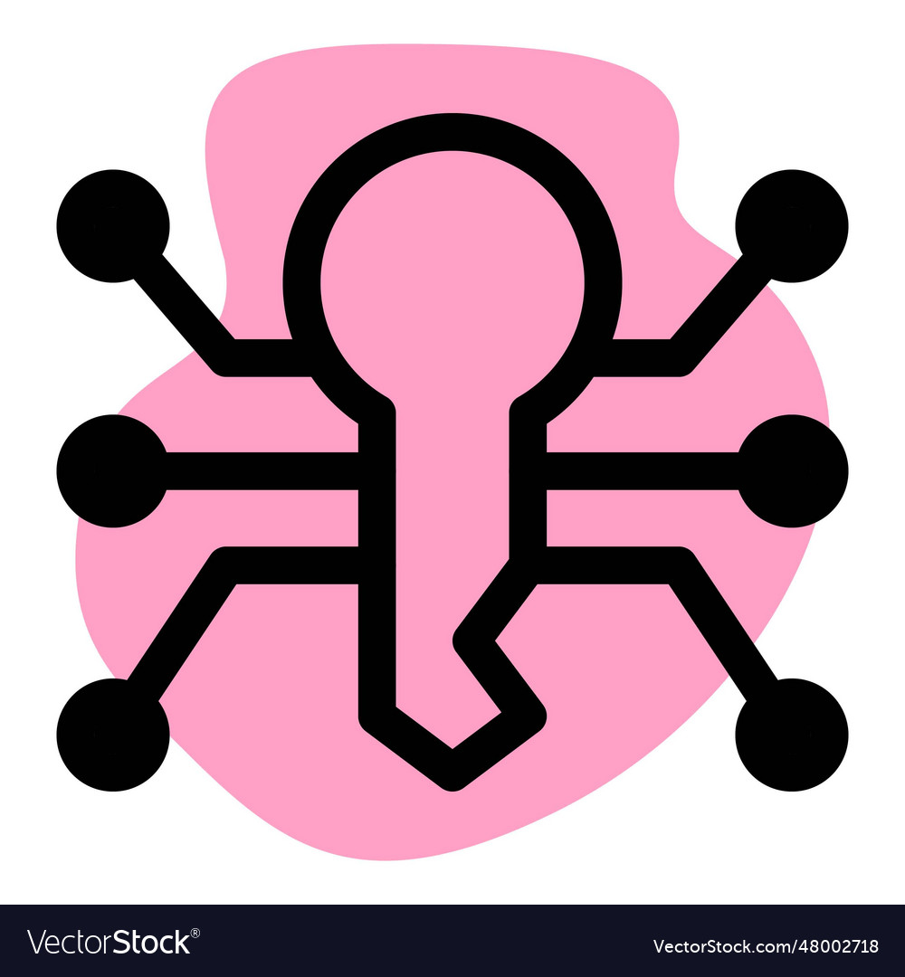 Key A String Of Algorithm For Encryption Vector Image 5405