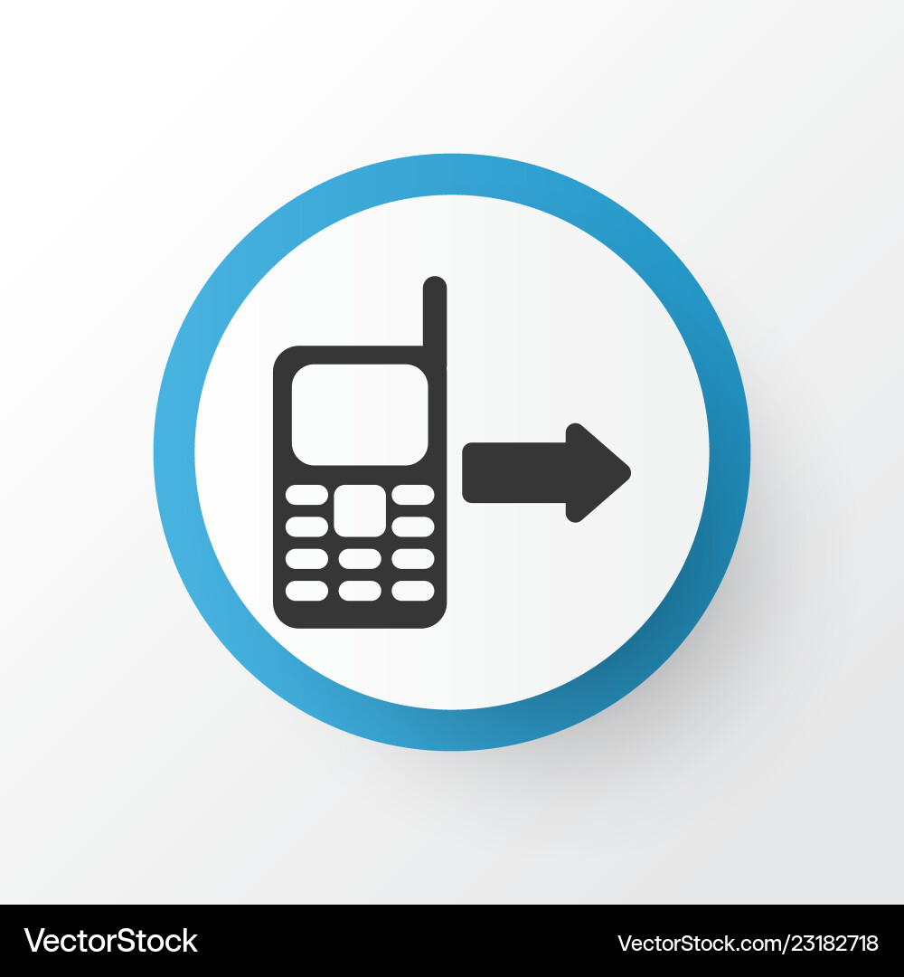 Outgoing icon symbol premium quality isolated Vector Image