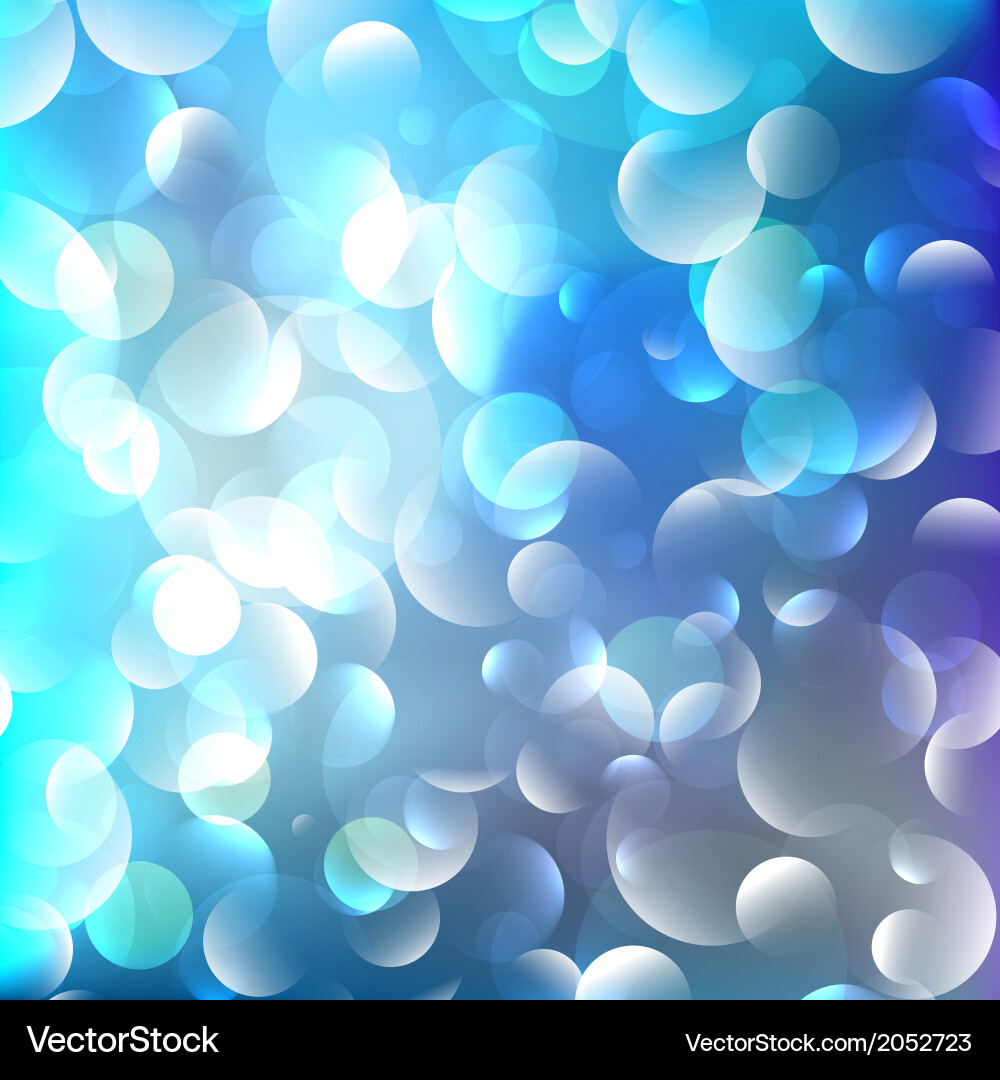 Defocused bokeh light background Royalty Free Vector Image