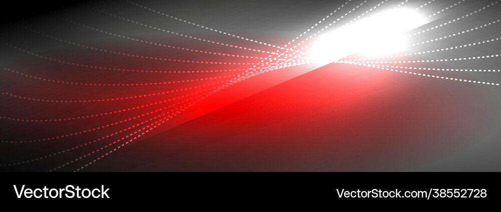 Neon shiny color background with light glowing Vector Image