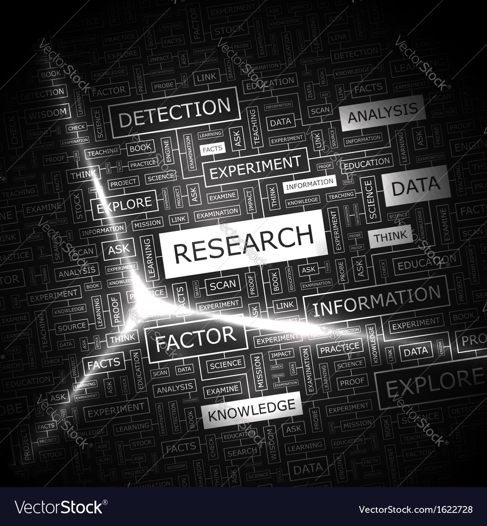 Research Royalty Free Vector Image - VectorStock