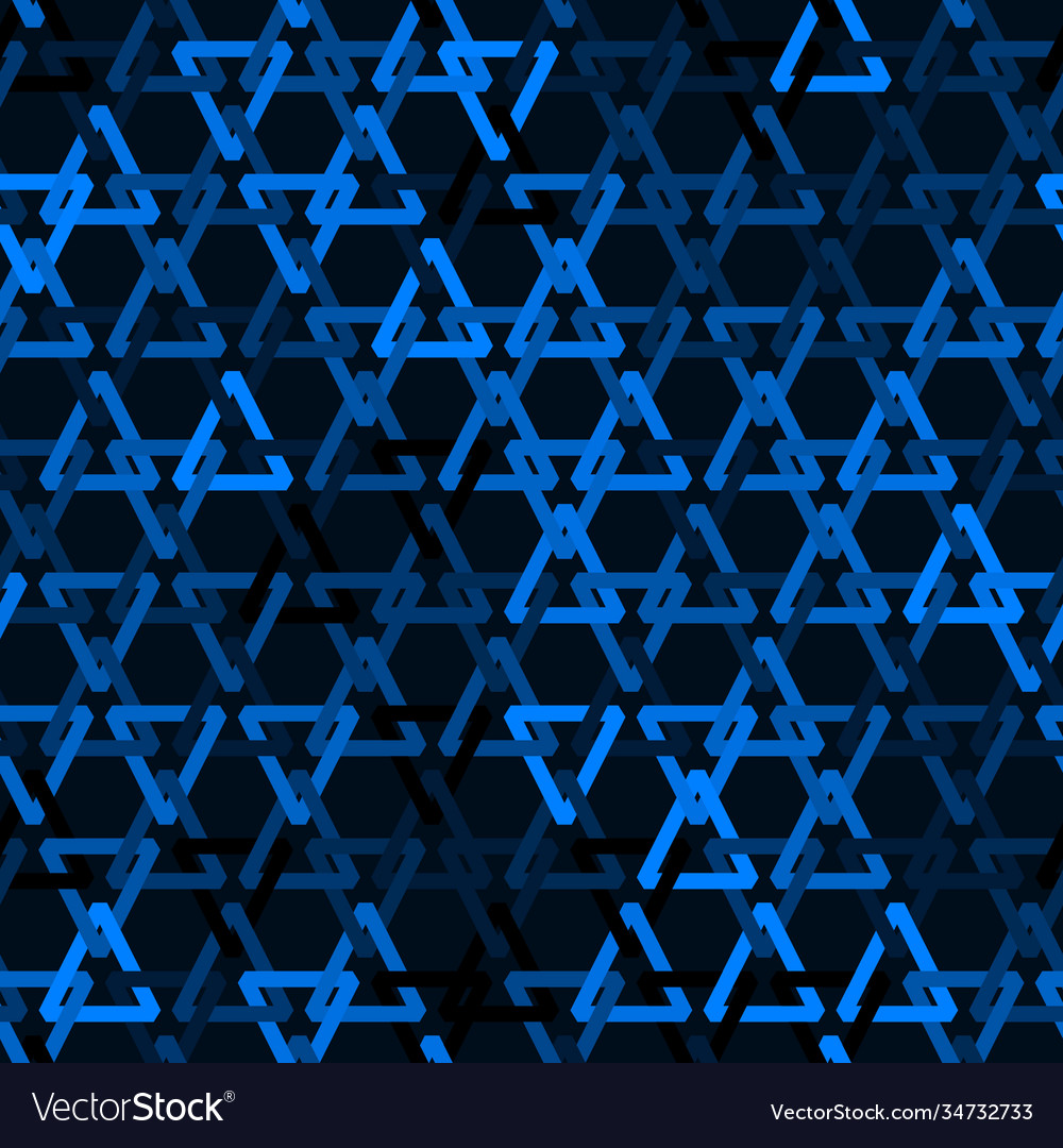 Abstract triangular mesh seamless pattern Vector Image