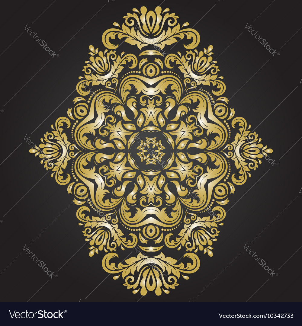 Oriental abstract pattern Royalty Free Vector Image