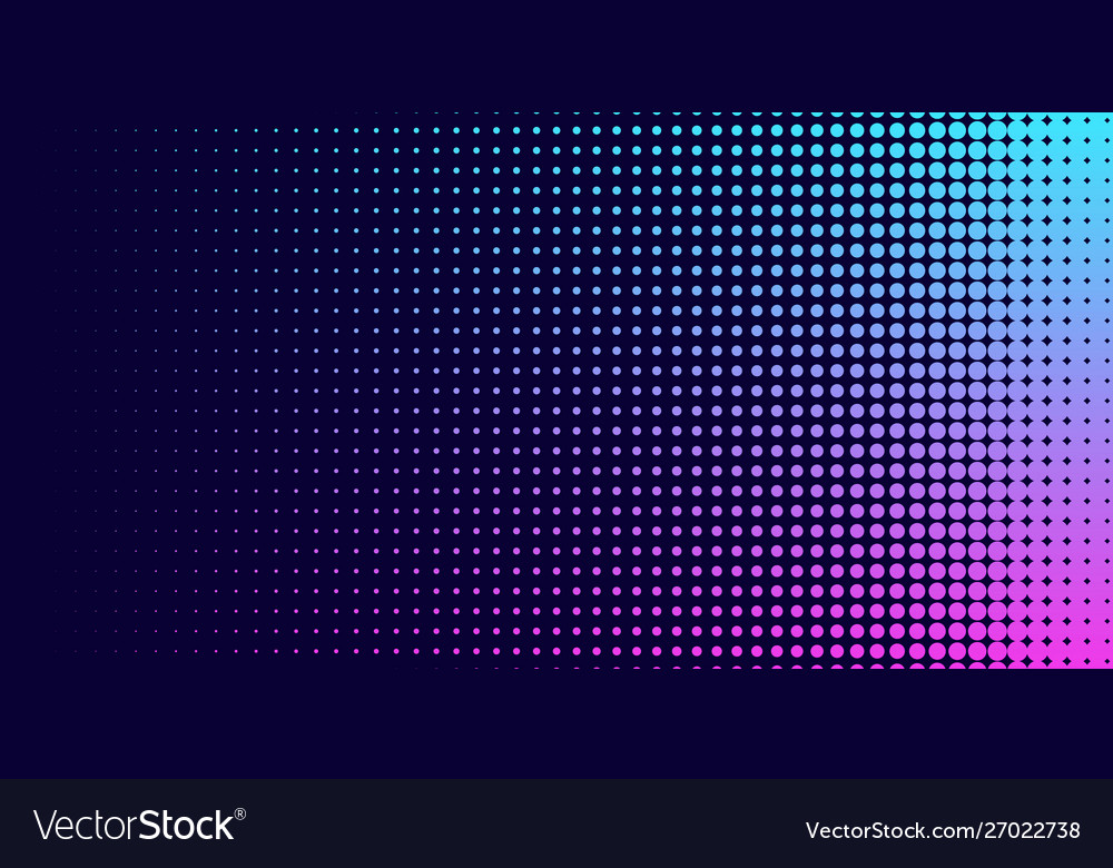 Gradient futuristic pattern Royalty Free Vector Image