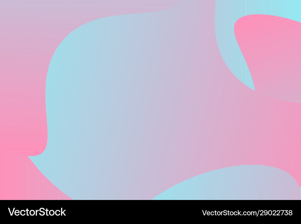 Trendy abstract background with pink and blue Vector Image