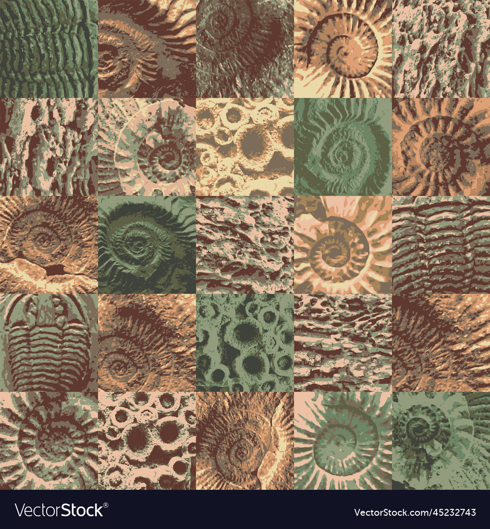 Abstract seamless pattern background with sea Vector Image