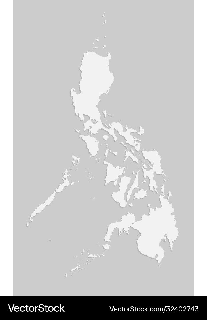 Asia country map philippines info graphic Vector Image