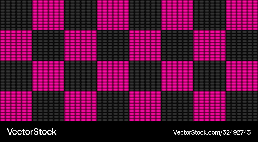 Pink And Black Checkered Background