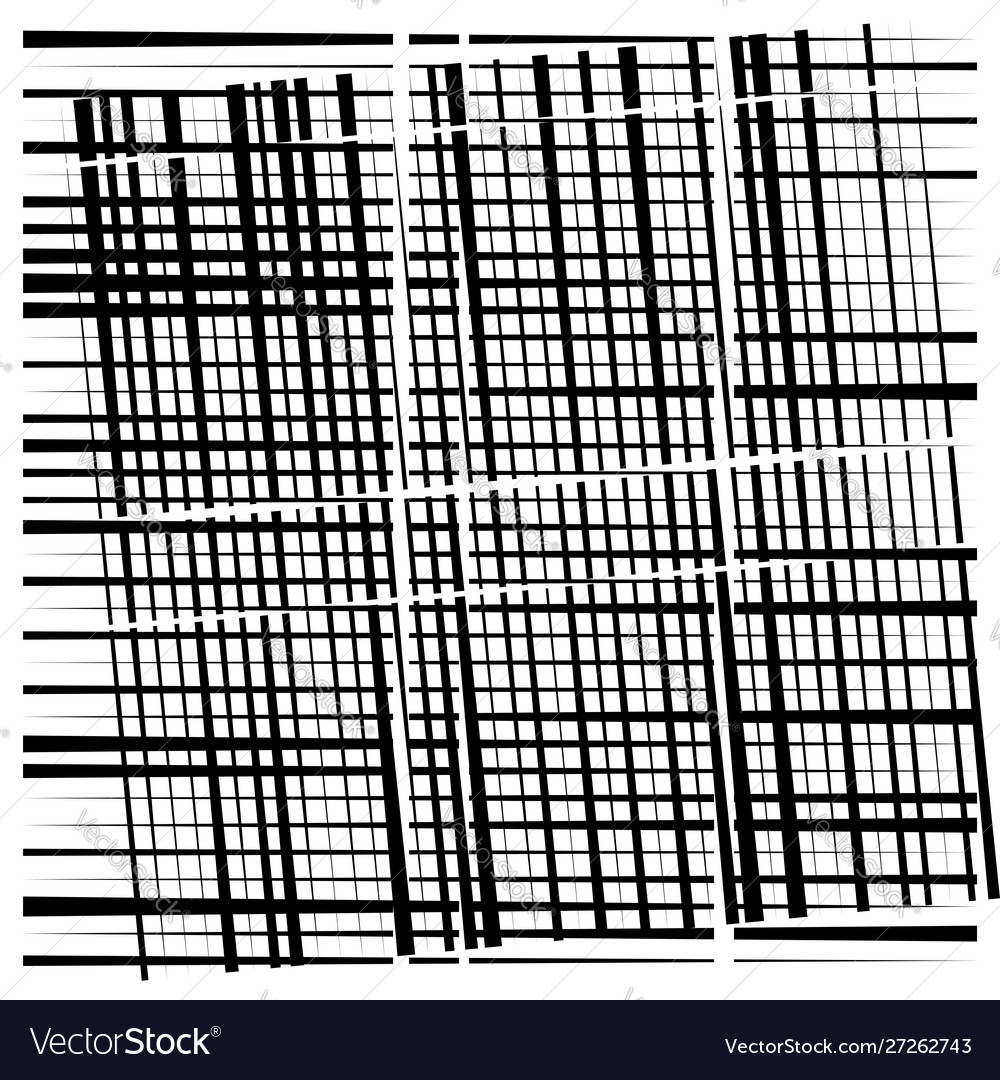 Random grid mesh pattern grating trellis texture Vector Image