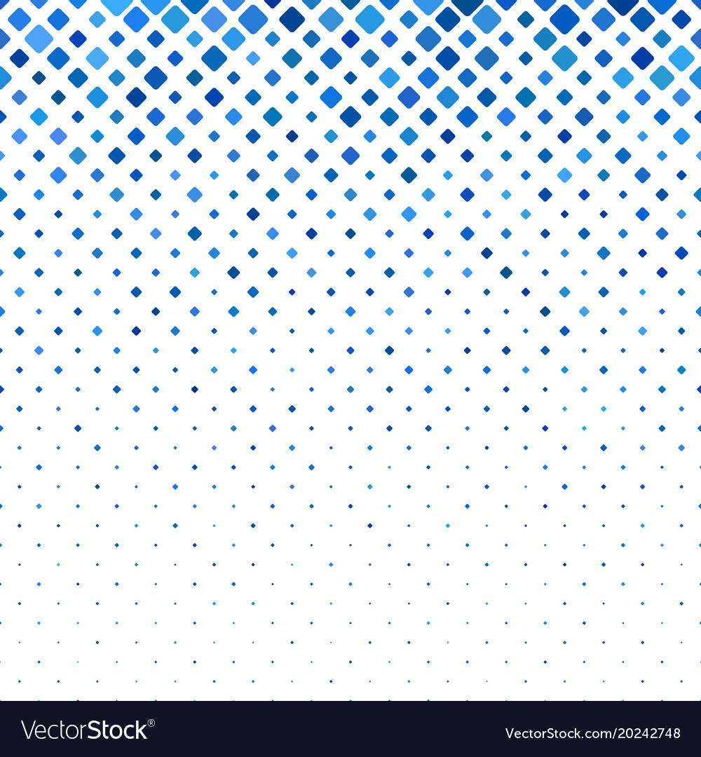 Geometrical Rounded Square Pattern Mosaic Vector Image