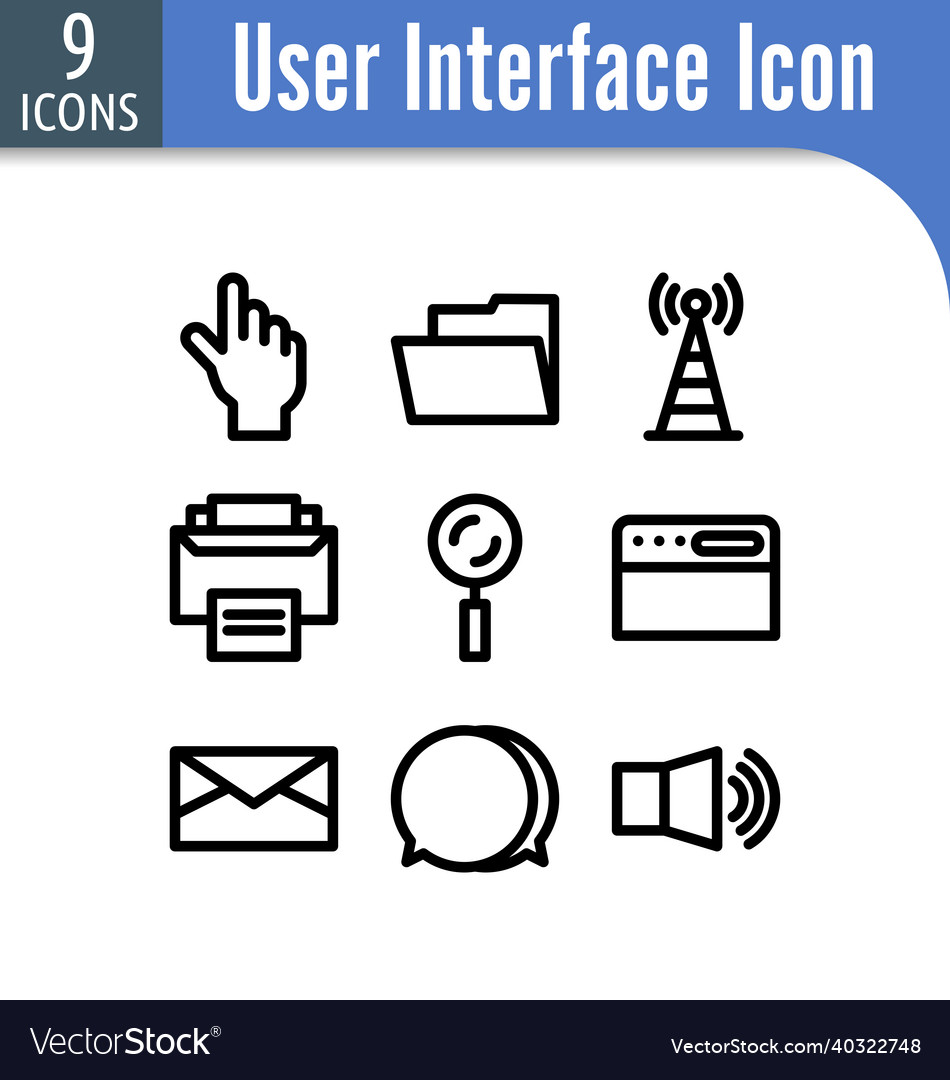 User interface icon3 Royalty Free Vector Image