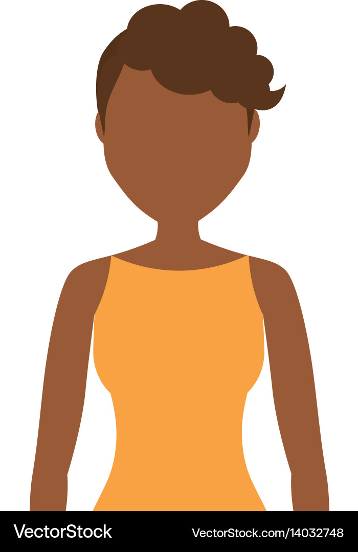Woman cartoon icon Royalty Free Vector Image - VectorStock