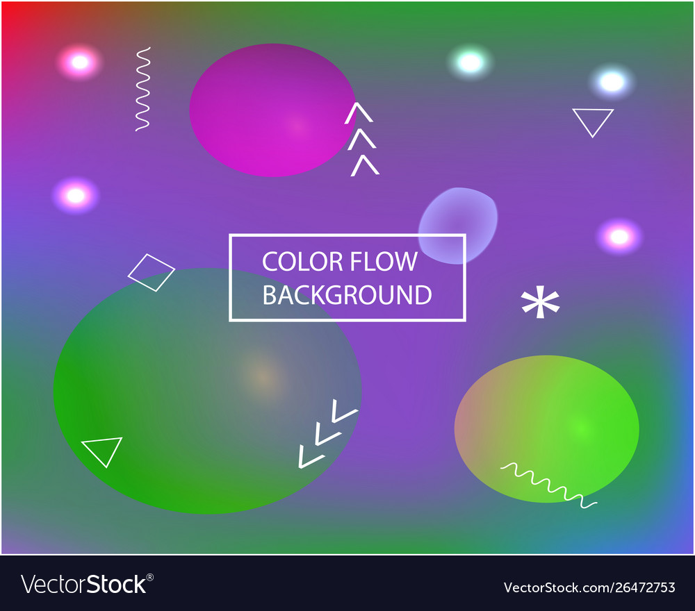 Magic backdrop from blurry patterns Royalty Free Vector
