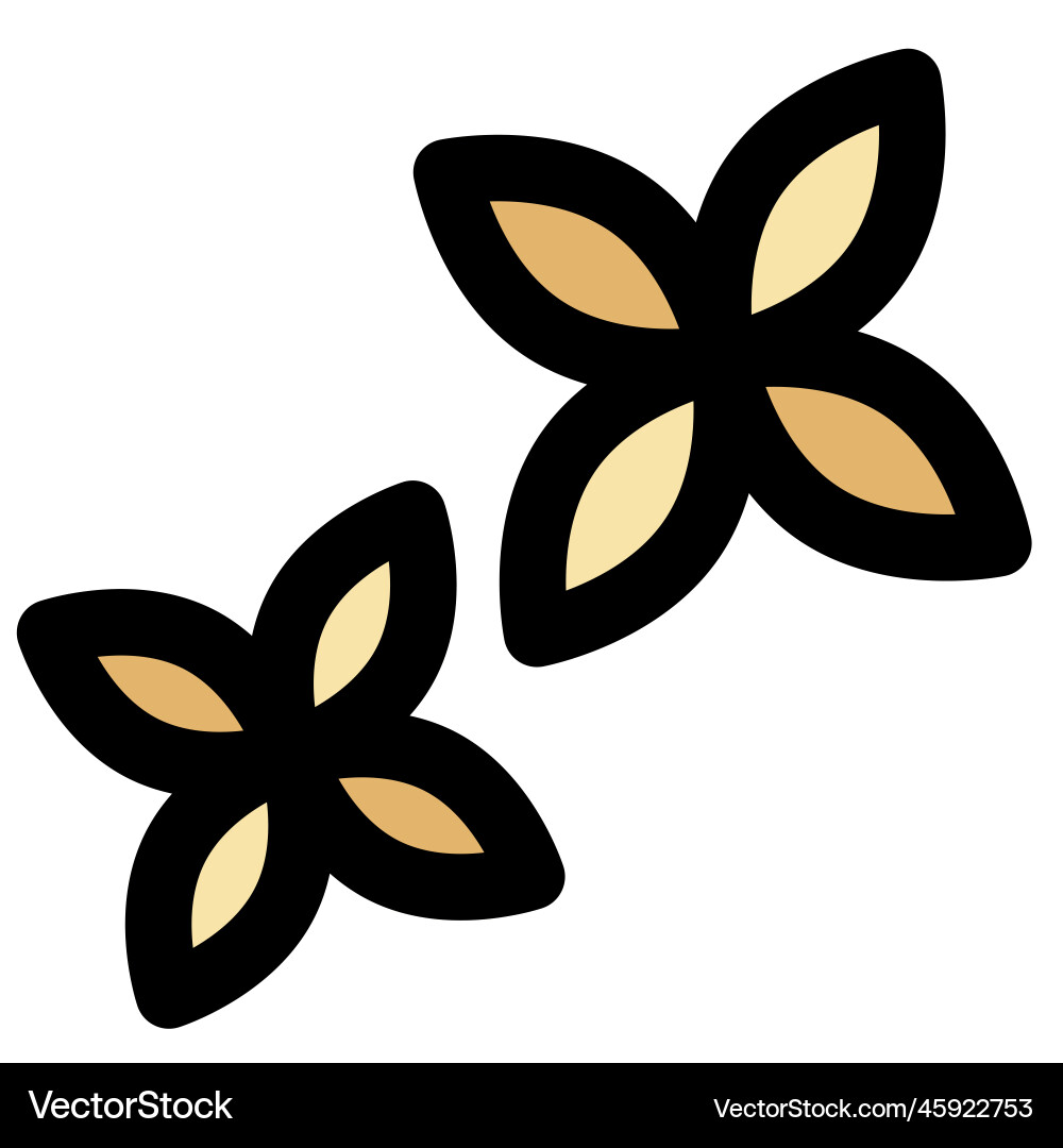 Youtiao doughnut outline icon Royalty Free Vector Image