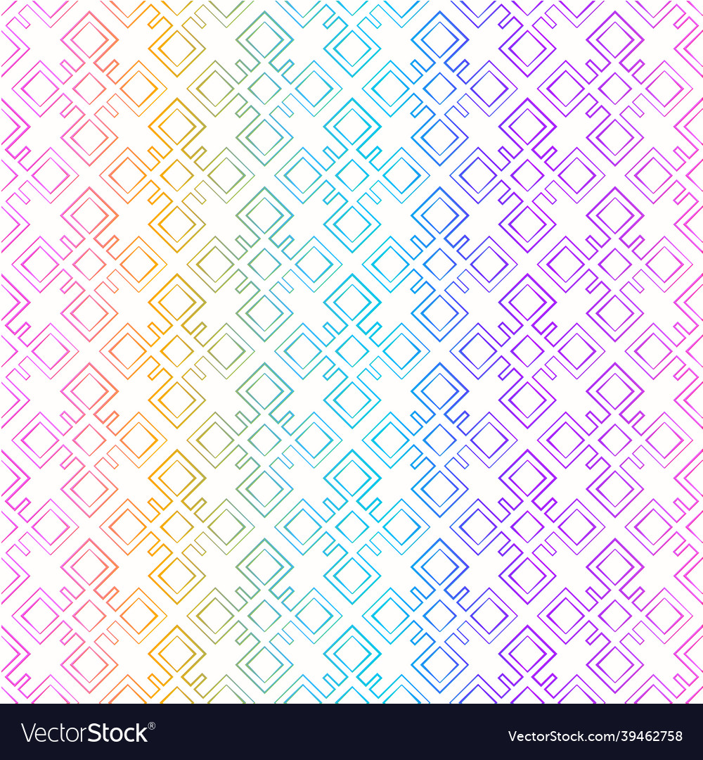 Pastel color seamless ornament Royalty Free Vector Image