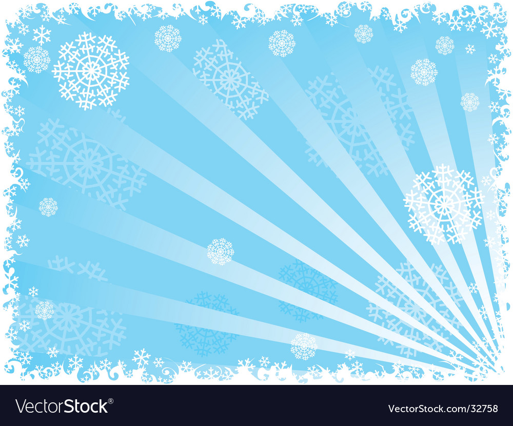 Snowflake Royalty Free Vector Image - VectorStock