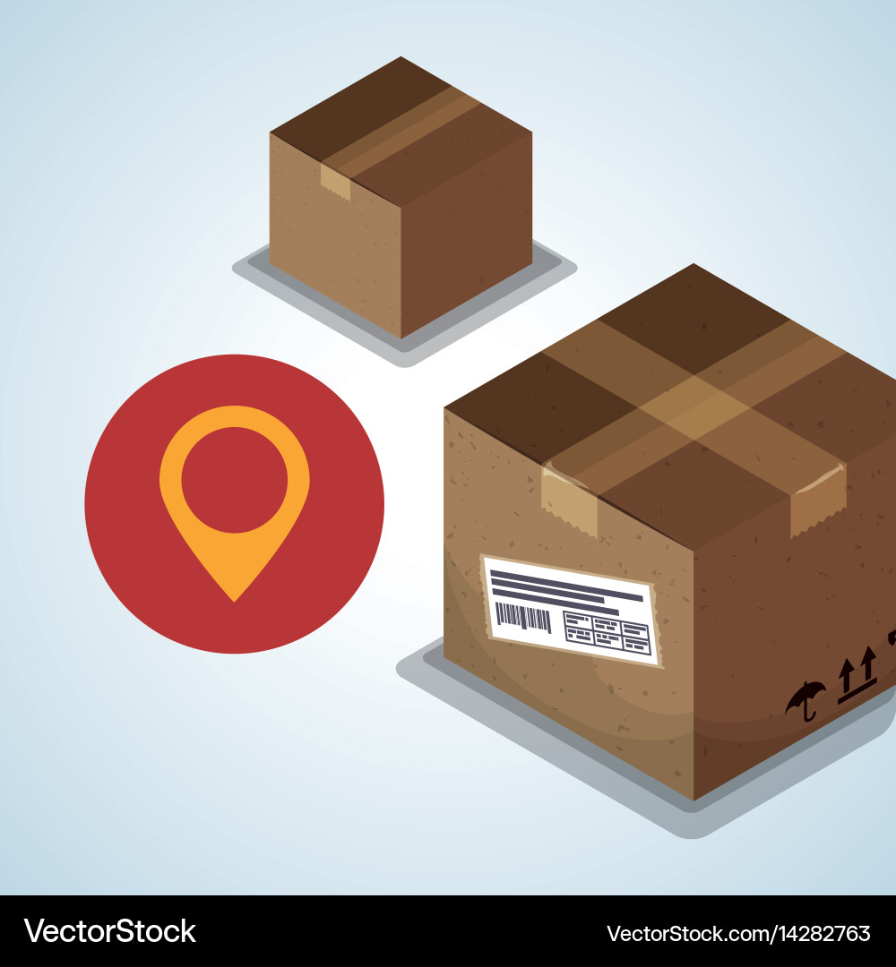 Delivery design shipping icon white background Vector Image