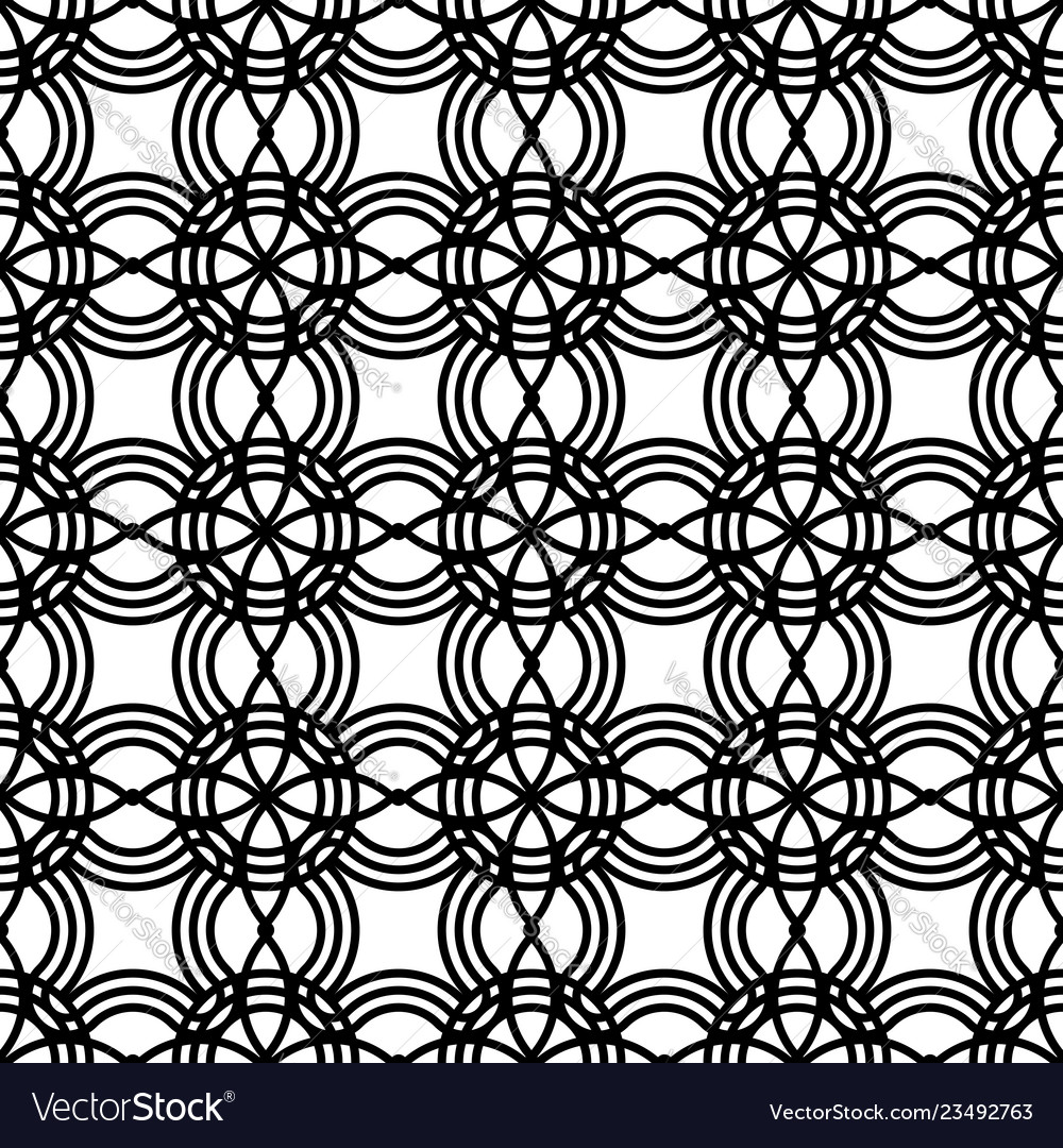 Design seamless monochrome grating pattern Vector Image Design seamless monochrome grating pattern Vector Image