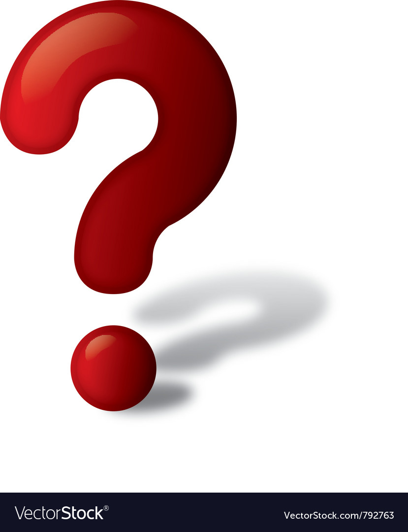 Question mark Royalty Free Vector Image - VectorStock