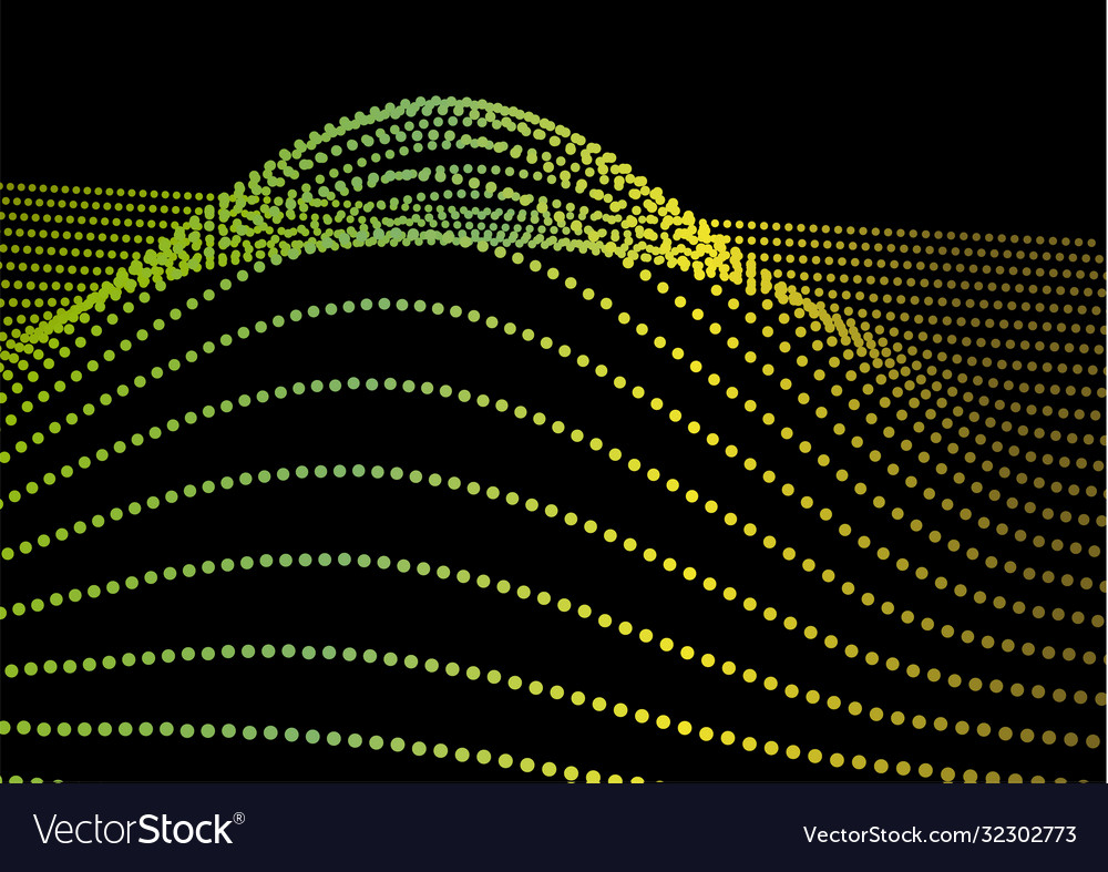 Data slice in volume function point Royalty Free Vector