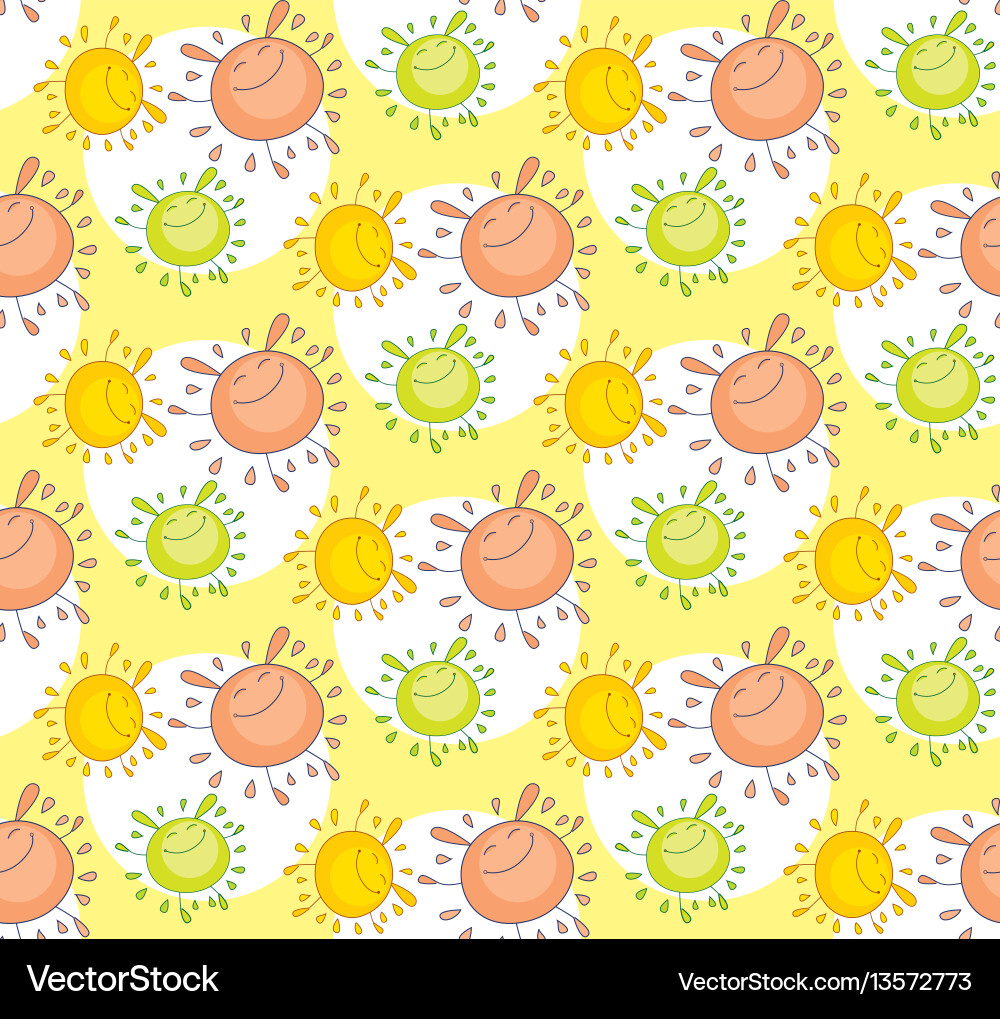 Tender color funny mascot bubble shape sun rabbit Vector Image