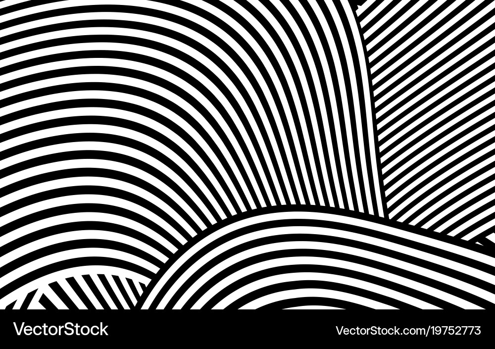 Zebra design black and white stripes Royalty Free Vector