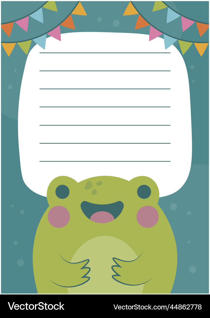 Hand drawn kids cards template Royalty Free Vector Image