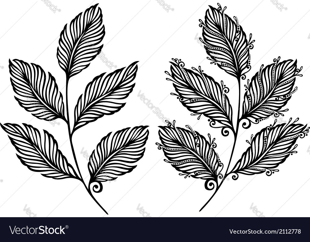 Decorative Leaf Clip Art