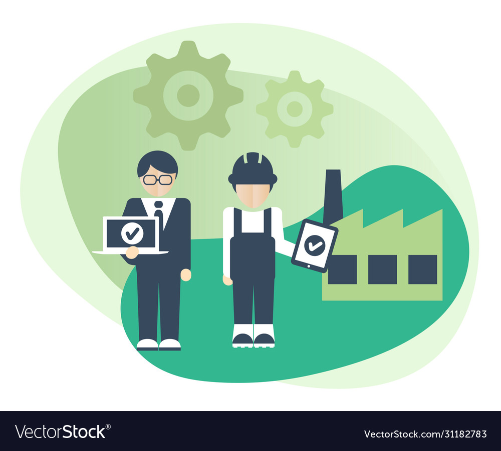 Factory Royalty Free Vector Image - VectorStock