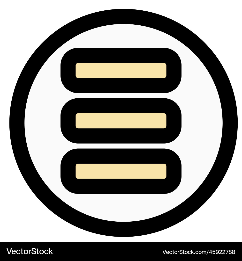Zhaliang food line icon Royalty Free Vector Image