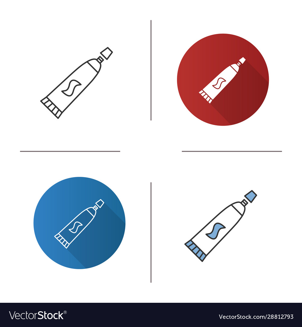 Toothpaste icon Royalty Free Vector Image - VectorStock