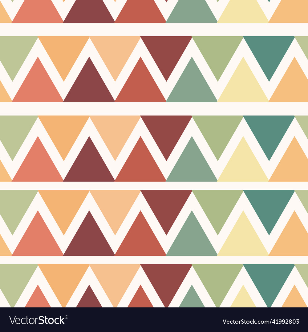 Abstract geometric pattern with triangles Vector Image