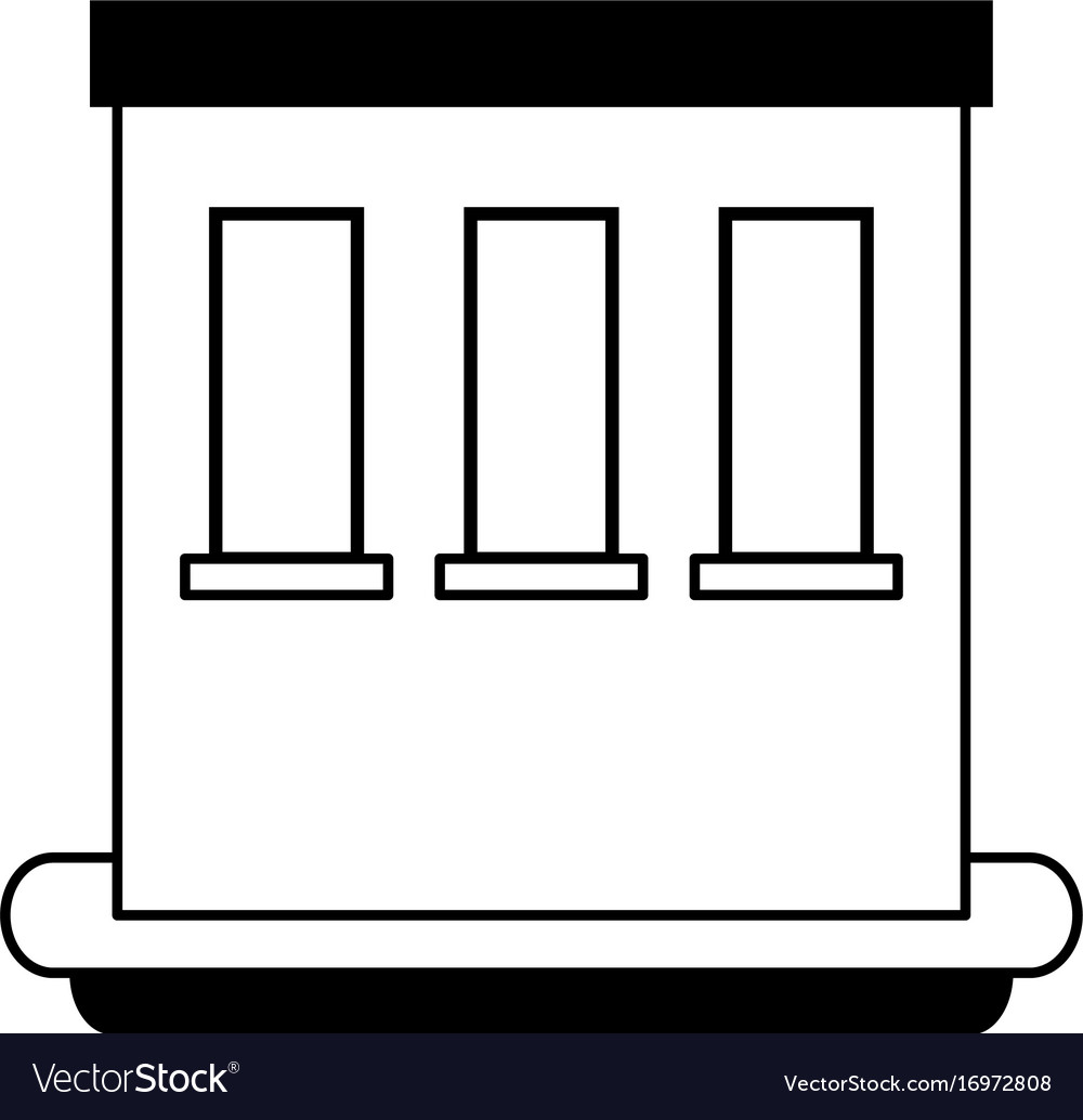 Building Royalty Free Vector Image - VectorStock