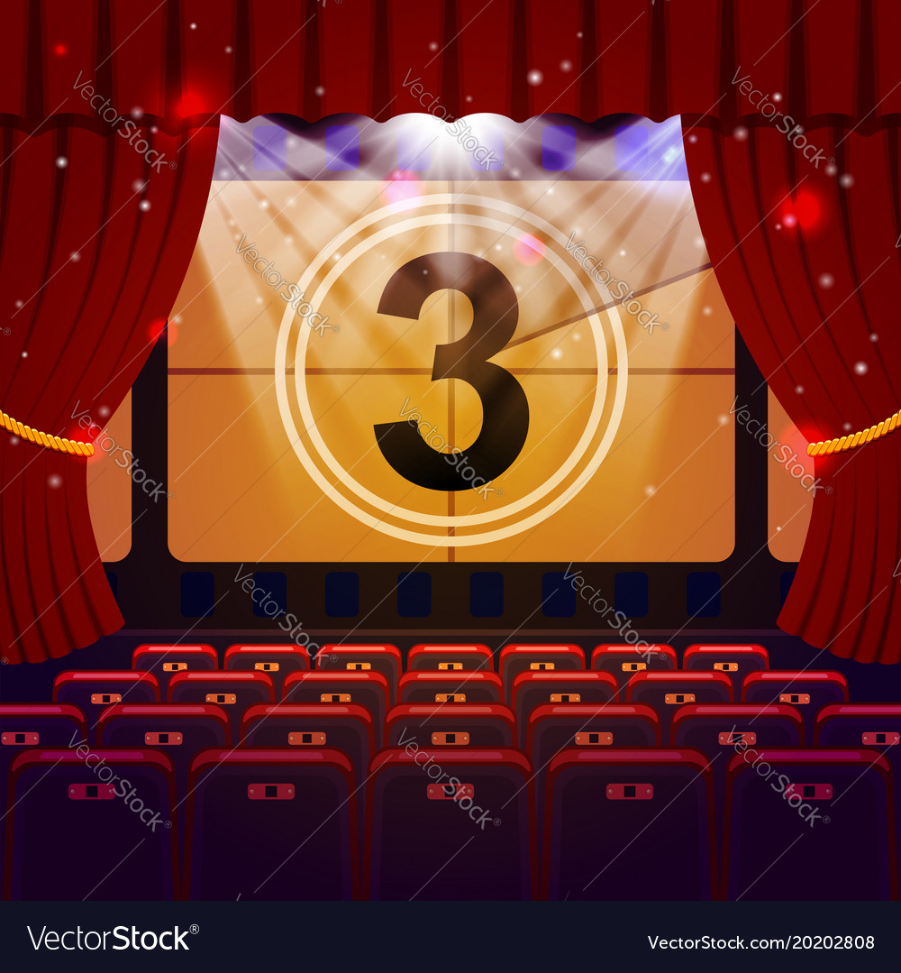 Show time concept Royalty Free Vector Image - VectorStock