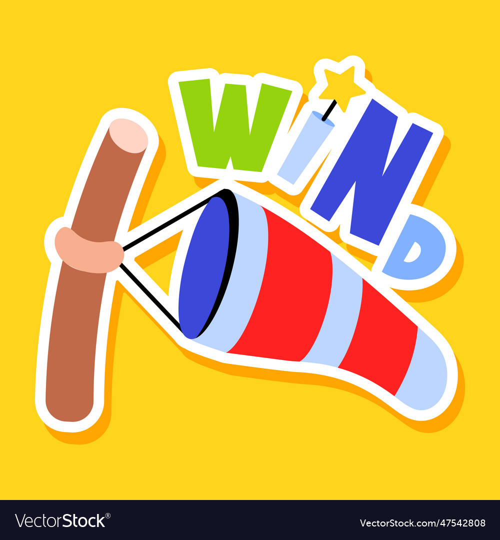 Wind indicator Royalty Free Vector Image - VectorStock