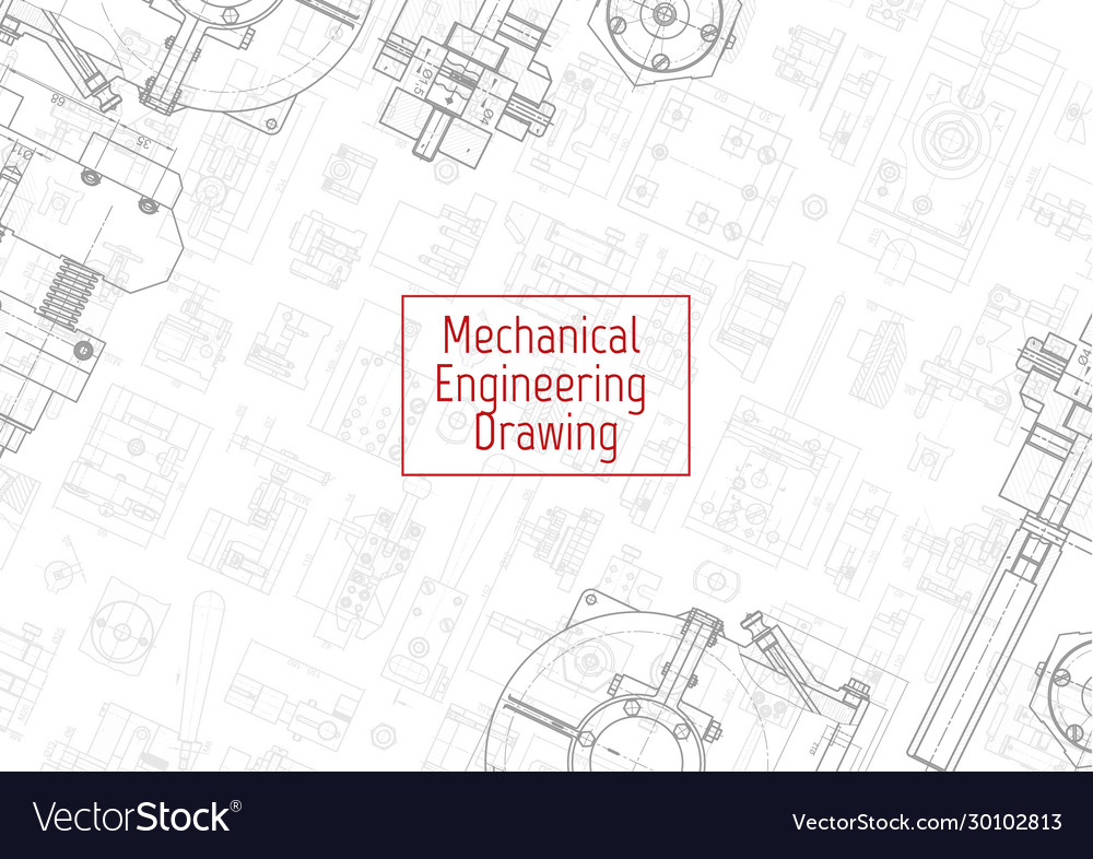 Engineering backgrounds mechanical Royalty Free Vector Image