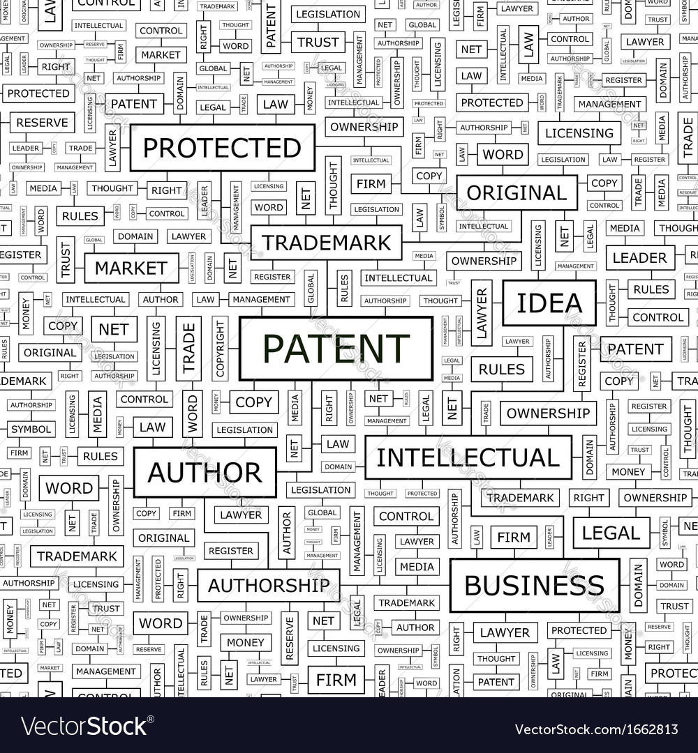 Patent Royalty Free Vector Image - VectorStock