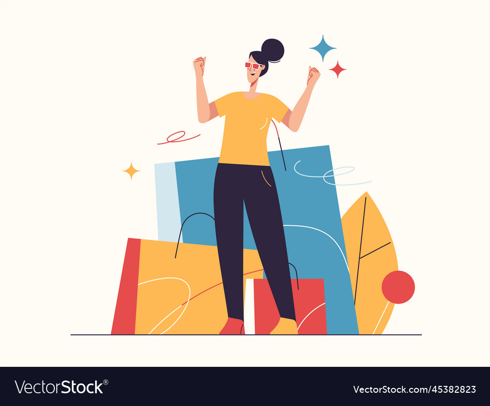 On The Subject Of E Commerce Royalty Free Vector Image
